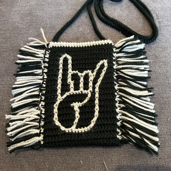 Hand Signs Mosaic Crochet Pattern Pack Charts by Sixel Design - Etsy