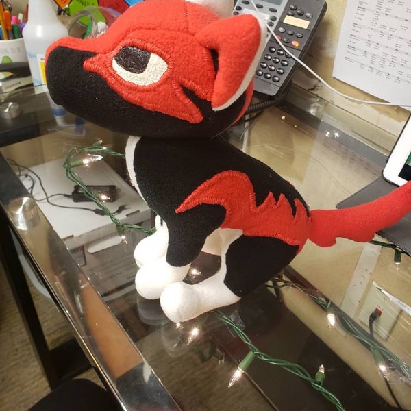 Wolf Plushie Sewing Pattern Digital PDF - Etsy