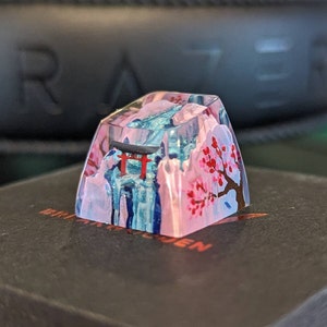 Torii Gate Artisan Keycap, Japanese Keycaps, Artisan Resin Keycap ...