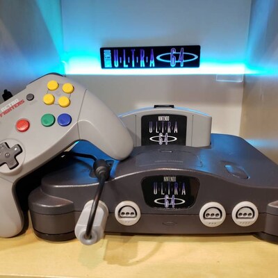 N64 Custom Replacement Label Decal Glossy or Metallic specify Design - Etsy