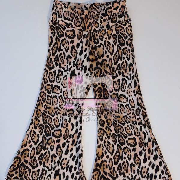 High-waisted Baby Bell Bottoms PDF Pattern and Tutorial | Flares ...