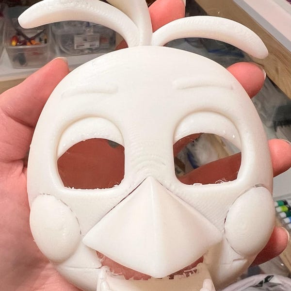 Mangle Mask DIGITAL File for 3D Printing (FNAF / Five Nights at Freddy ...