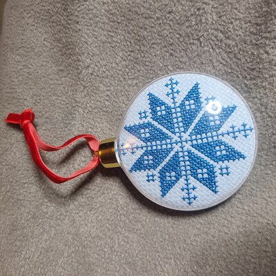 Christmas Snowflakes Cross Stitch Holiday Ornaments Cross Stitch ...