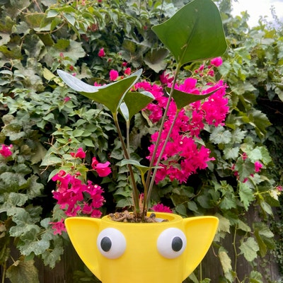 Pikmin Planter Pots 3D Printed - Etsy