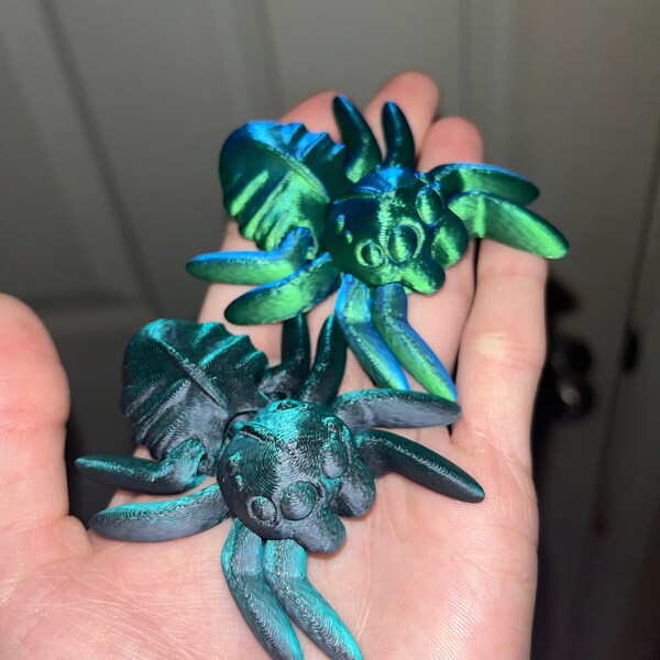 Articulated Fidget Spiders - 2 Pack - Etsy