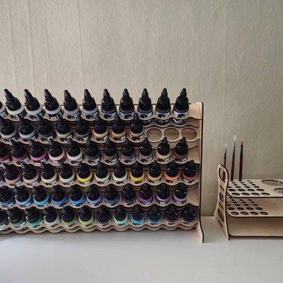 Modular Series Paint Rack for Pro Acryl, Citadel, Army Painter, Tamiya ...