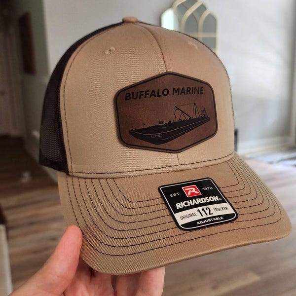 Wild Bore Leather Engraved Trucker Hat, Hog Hunting, Hunting Gift for ...