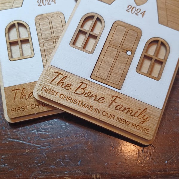 Boho House New Home Real Estate Ornament Laser Glowforge SVG File - Etsy Australia