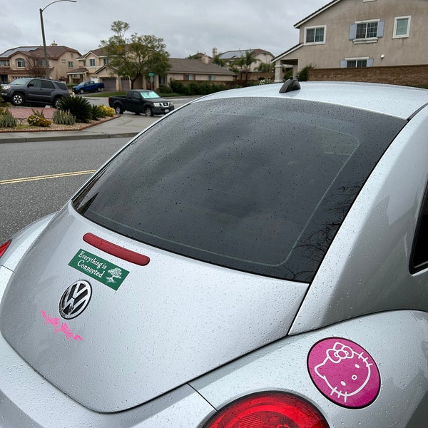 Environmental Bumper Sticker - Everything is Connected - Bumper Sticker ...