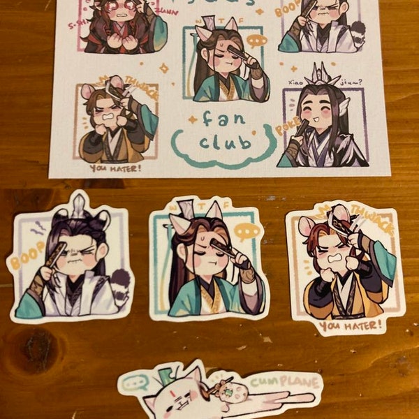 SVSSS Stickers | Fanbois - Etsy