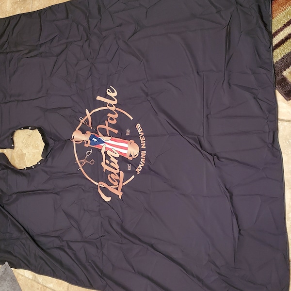 Personalized Cutting Cape With Your Logo Sublimation Beauty Capes ...