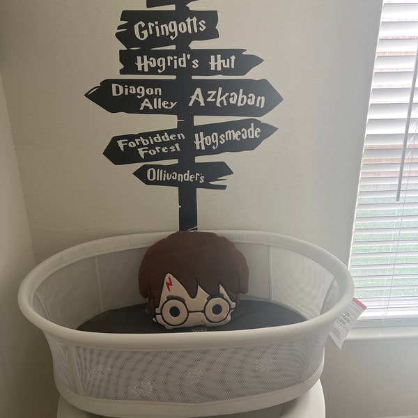 Harry Guideboard Wall Stickers for Home Decor Kids Room Decoration ...