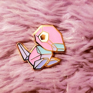 Porygon Glow-in-the-dark Hard Enamel Pin 1in. - Etsy
