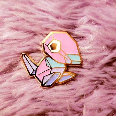 Porygon Glow-in-the-dark Hard Enamel Pin 1in. - Etsy