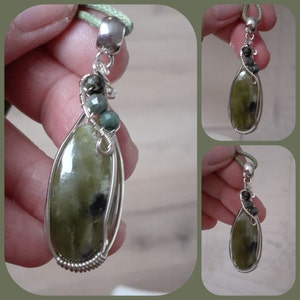 Natural Green Chinese Writing Jasper Gemstone, Wholesale Chinese Jasper ...