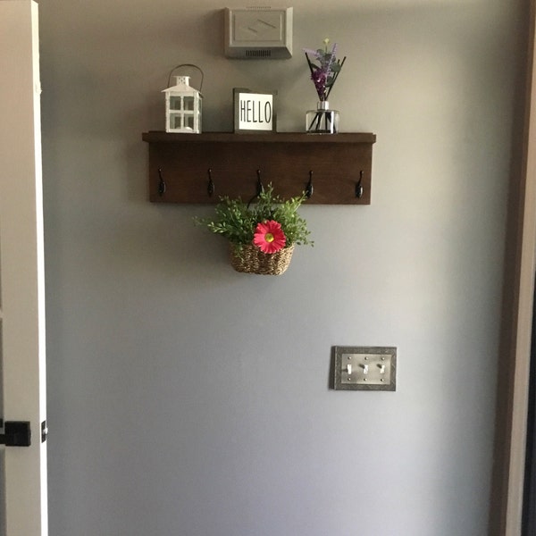 Hello Wood Sign, Simple Hello Sign, HELLO Home Decor, Front Desk Office ...