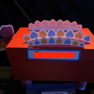 Printable Dinosaur Valentine Box Kit for Valentine's Day Cards - Etsy