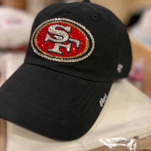 Los Angeles LA Bling Leopard Distressed Hat Hand Jeweled With 180 ...