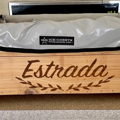 Refreshment Bar Hostess Gift Wood Ice Chest Personalized - Etsy