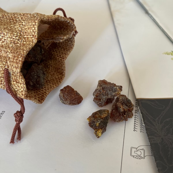 Organic Myrrh Resin From Oman (commiphora Myrrha) - Etsy