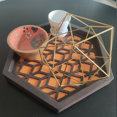 Unique Modern Coaster Design Your Own Set Colorful Coasters - Etsy