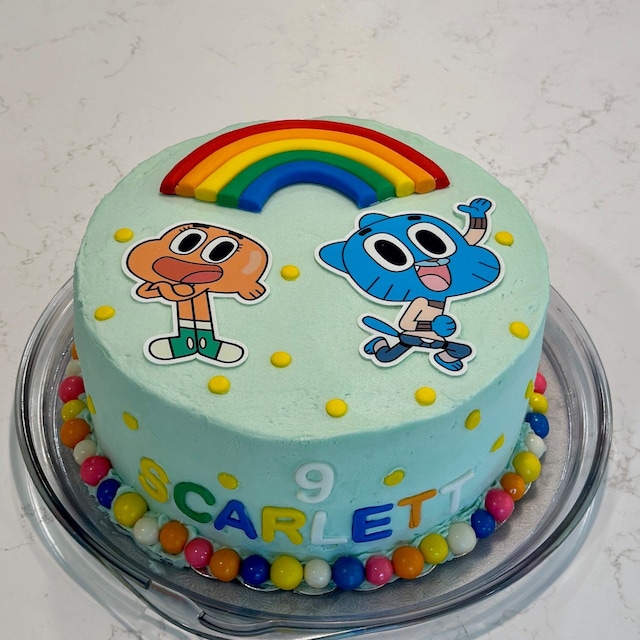 50+ Best The Amazing World of Gumball Birthday Cake Ideas and Designs ...