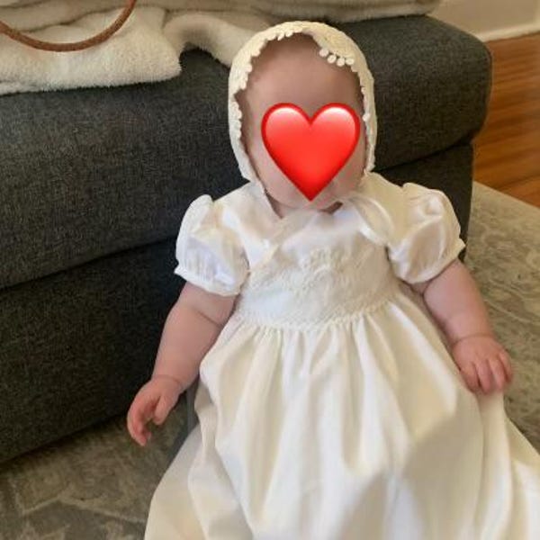 Waist Style Infant Slip, Infant Christening Slip, Infant Baptism Slip ...