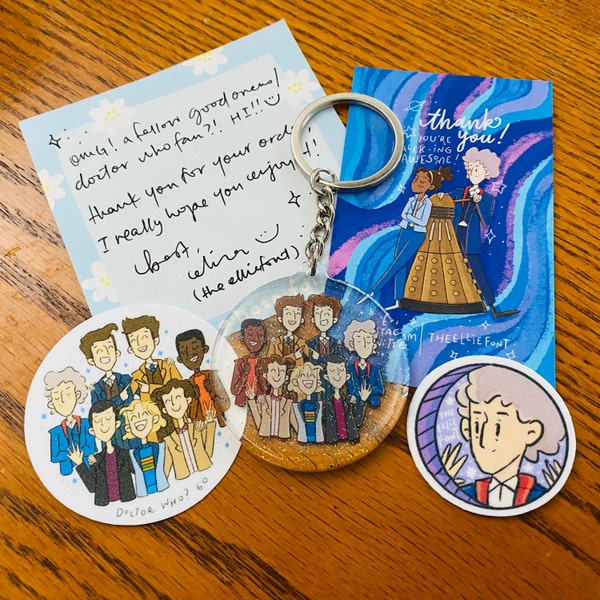 PREORDER DW Mini Art Cards - Etsy