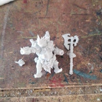 Undead Ursoc Monster Miniature Undead Beast Dungeons and Dragons Mini ...