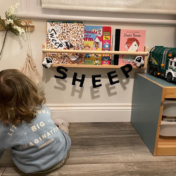 Felt Number Line 1-10 Bunting/garland/banner Nursery/playroom - Etsy