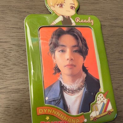 Tinytan Photo Holder with Sticker and a Picture Key Chain BTS - Etsy