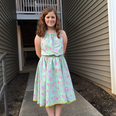 COUNTRY DRESS PATTERN - Etsy