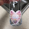 Reading Heart Sticker, Book Lover Water Bottle Sticker, Vinyl Literary ...