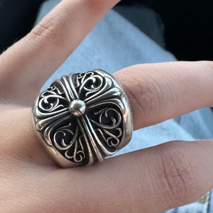 Vikings Symbol Navigation Punk Rings Opium Y2k Rings Hip Hop Gothic ...