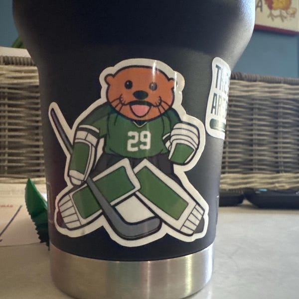 Tusks up Hockey Sticker, Hockey Decal, Utah Mammoth, Stanley Sticker ...