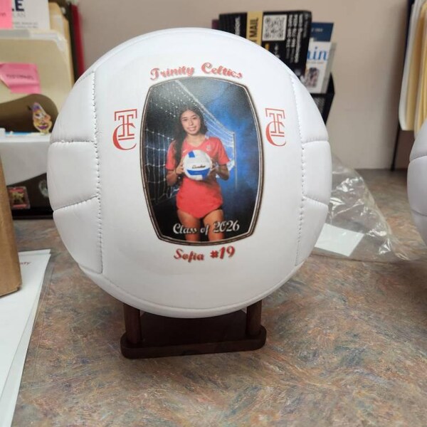 Custom Photo Volleyball - Full Regulation Size - 2 Sided Printing ...