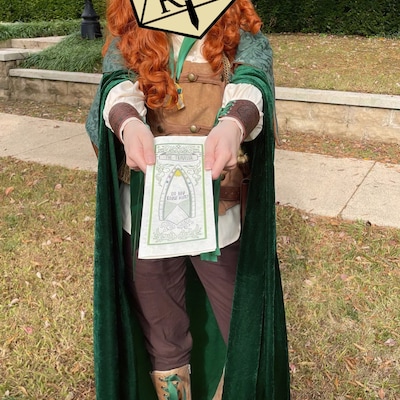 PDF Printable travel Brochure Critical Role Cosplay Prop for the ...