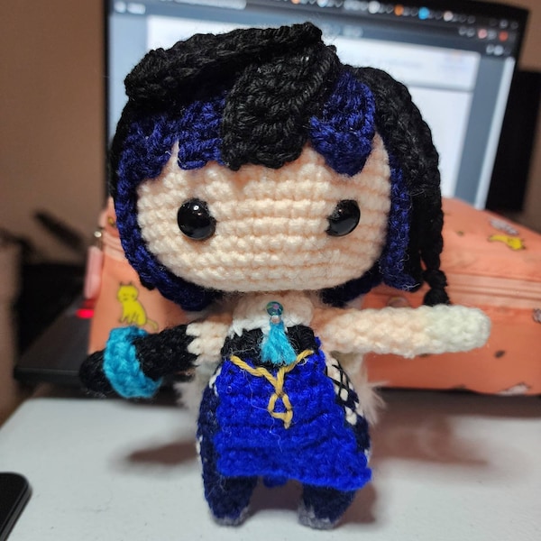Yanfei Amigurumi/crochet Pattern Genshin Impact - Etsy
