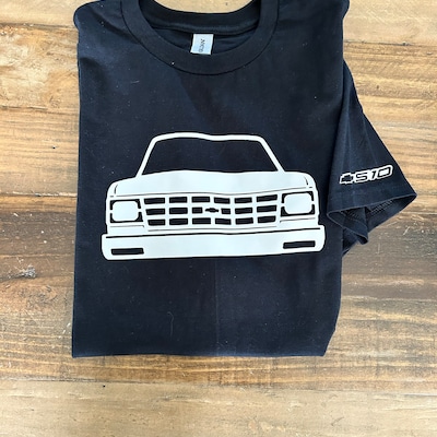 SVG Chevy S10 Pickup Truck 1987 Grill Silhouette Cut Files Designs ...