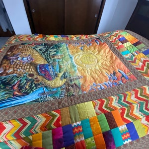 Mountain Goat Quilt, Goat, Quilt, Mountain Goats, Handcrafted ...