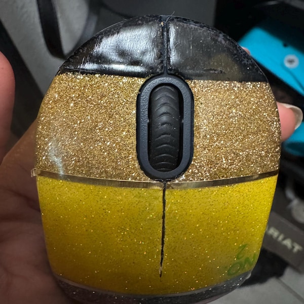 Personalized Glitter Wireless Mouse, Teacher Gift - Etsy