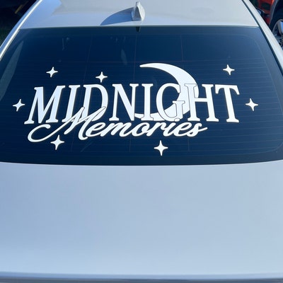 Midnight Memories JDM Car Sticker for Your Windshield or Rear Window - Etsy