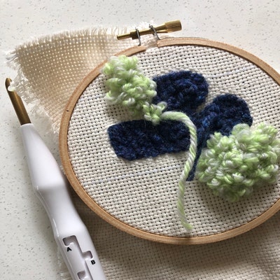 Adjustable Punch Needle Tool for Rug Making includes a PDF Instruction ...