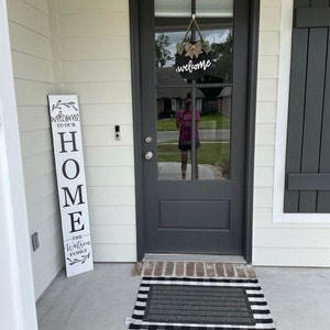 Personalized Porch Sign 4 FT 5 FT Leaning Sign Porch - Etsy