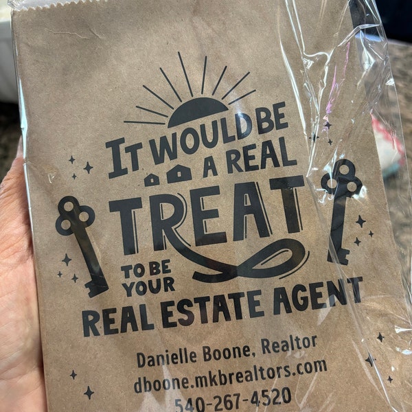 Customizable | It Would Be A Real Treat to Be Your Real Estate Agent ...