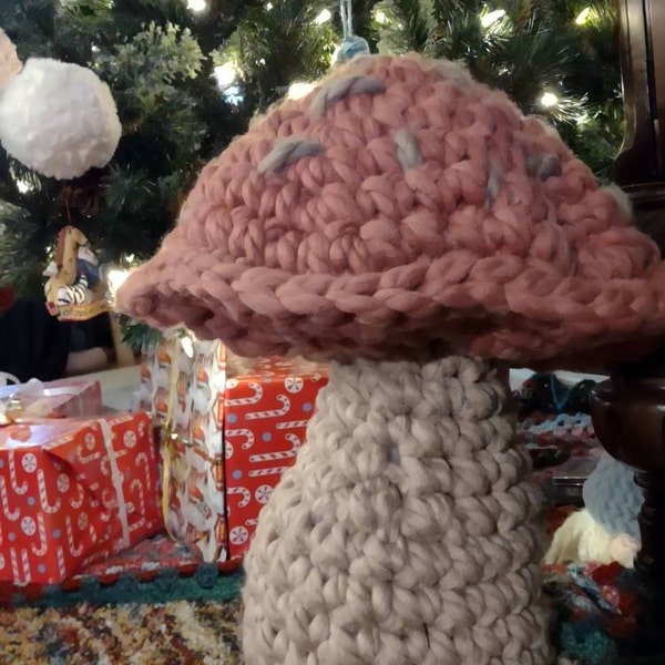 Giant Crochet Mushroom Pattern - Digital PDF File - Etsy