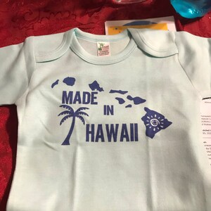 Hawaii Baby Onesie®, Made in Hawaii, Baby Hawaii Outfit, HI Onesie ...