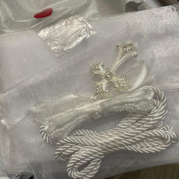 Filipino Unity Veil and Cord SET, Secondary Sponsor Wedding Philippines ...