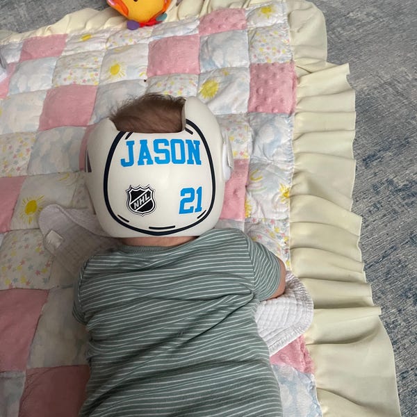 Custom Design Doc Band Decoration Decals, Stickers, Cranial Helmet ...