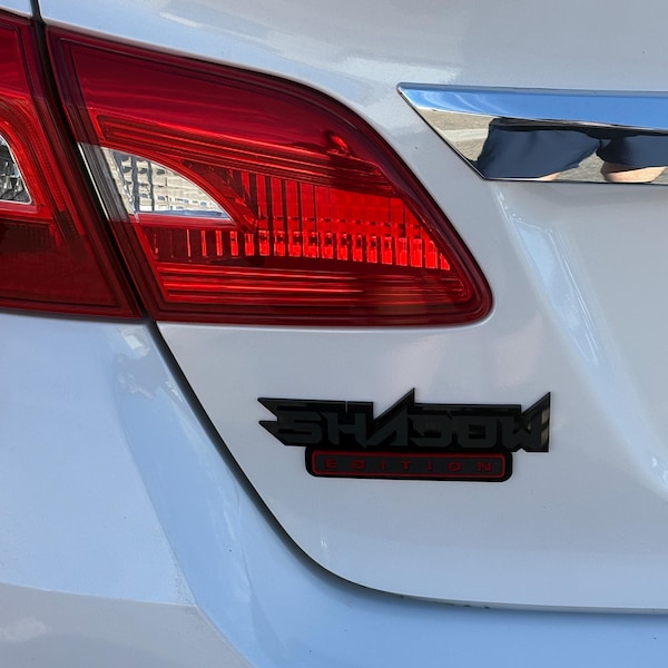 Custom Text "edition" Emblem, Car Emblem, Car Badge, Custom Text Badge ...